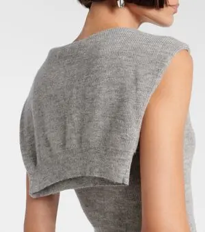 AYA MUSE Vao Wool-blend Minidress