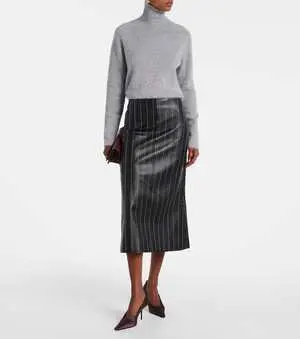 Victoria Beckham Wool-blend Turtleneck Sweater