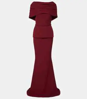 Safiyaa Off The Shoulder Evening Dresses