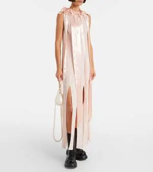 Simone Rocha Leather Platform Combat Boots
