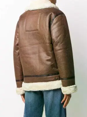 Alpha Industries Faux Shearling Aviator Jacket
