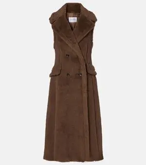 Max Mara Alpaca, Wool, And Silk Teddy Coat