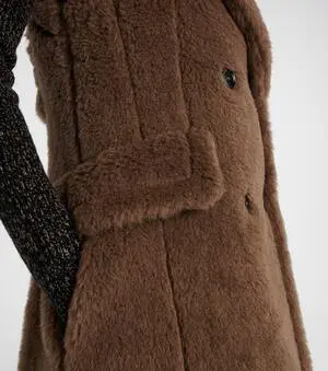 Max Mara Alpaca, Wool, And Silk Teddy Coat