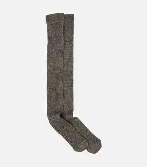 Max Mara Cashmere And Wool-blend Tights