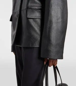 TOTEME Leather Jacket - Black
