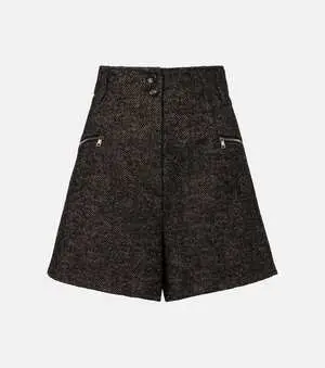 Wool Blend Shorts