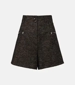 Wool Blend Shorts