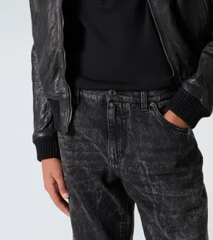 Dolce & Gabbana Mid-rise Straight Jeans