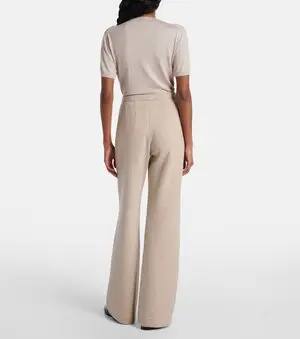Loro Piana Cashmere-blend Straight Pants