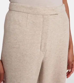 Loro Piana Cashmere-blend Straight Pants