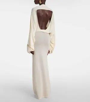 AYA MUSE Open-back Maxi Dress