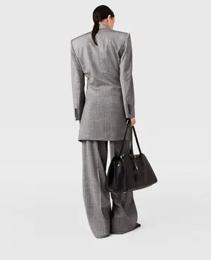 Stella McCartney Double-breasted Pinstripe Blazer Mini Dress