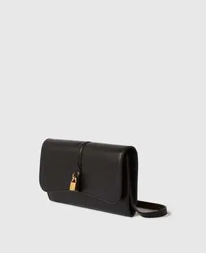 Stella McCartney Ryder Flap Crossbody Bag - Black