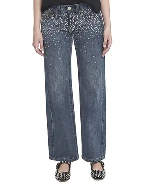 ELLE COLLECTION Studded Jeans