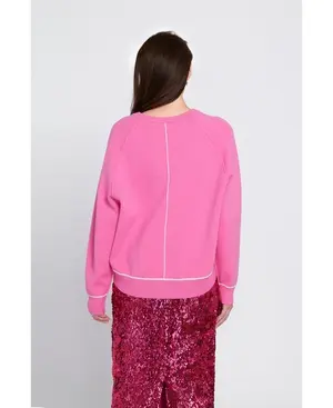 ELLE COLLECTION Knit Sweatshirt