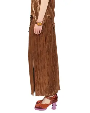 Anna Sui Pleated Skirt