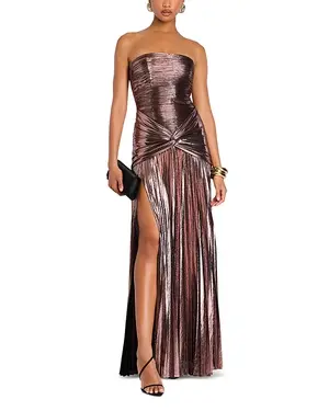 Metallic Dress Evening Dresses