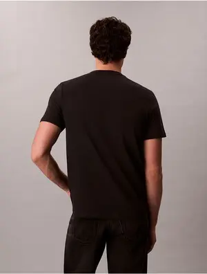 Calvin Klein Monologo Tee - Black