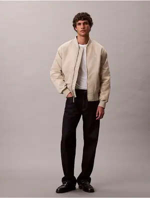 Calvin Klein Nylon Bomber Jacket - Island Fossil