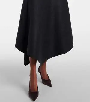 Victoria Beckham Asymmetric Midi Dress