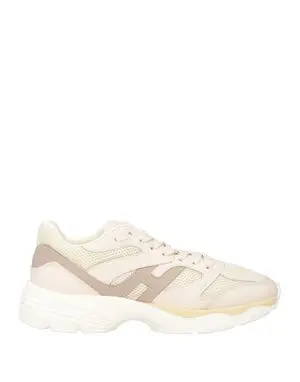 Hogan Leather And Textile Low-top Sneakers - Light Pink