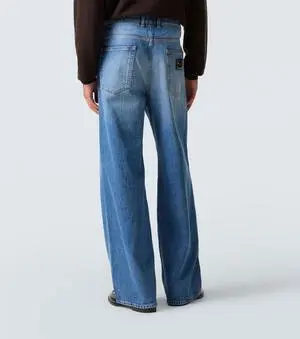 Dolce & Gabbana Mid-rise Wide-leg Jeans