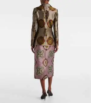 La DoubleJ 24/7 Printed Blazer