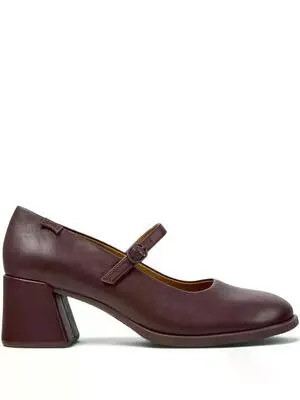 Camper Buckle-strap Block-heel Loafers