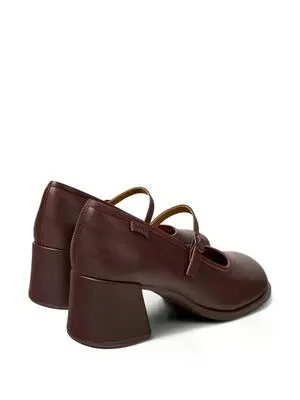 Camper Buckle-strap Block-heel Loafers