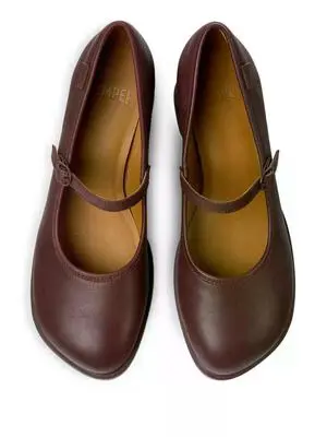 Camper Buckle-strap Block-heel Loafers