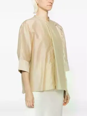 LESS Draped-detailing Blouse