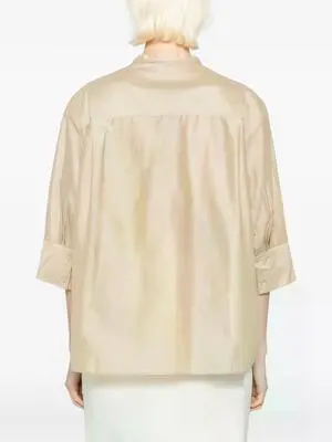 LESS Draped-detailing Blouse
