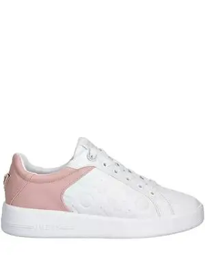 Guess Ronii Logo-debossed Leather Sneakers