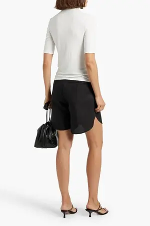 Vince Stretch-modal Jersey Turtleneck Top