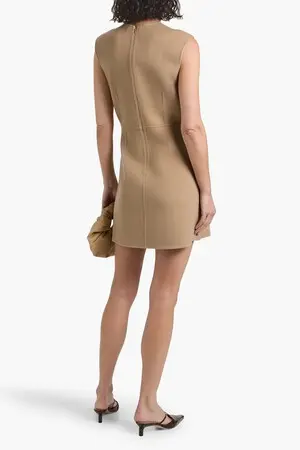 Theory Wool And Cashmere-blend Felt Mini Dress
