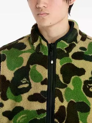A BATHING APE Abc Camo Boa Reversible Jacket