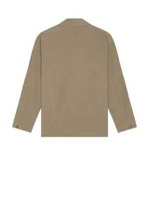 Simkhai Sean Shirt Jacket In Olive - Faded Olive