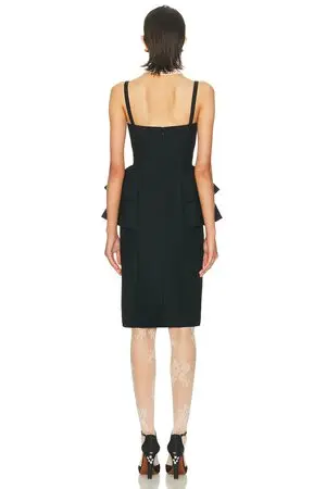 Valentino Garavani Peplum Dress