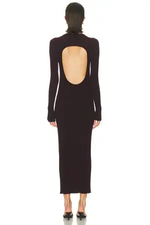Helmut Lang Open Back Dress