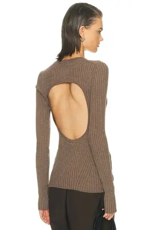 Helmut Lang Cut Out Knitwear For Women