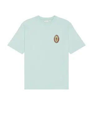 Drole De Monsieur Le T-shirt In Baby Blue - Lagoon Blue