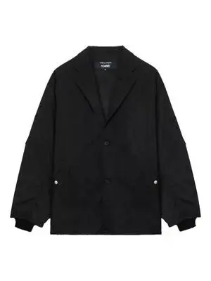 Comme Des Garçons Pinstripe Three-button Jacket
