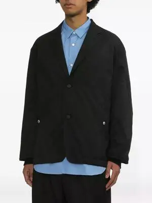 Comme Des Garçons Pinstripe Three-button Jacket