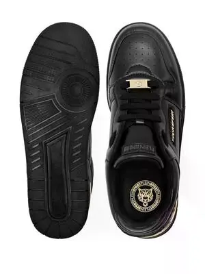 PLEIN SPORT Tiger.x Leather Sneakers
