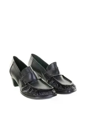 Elena Iachi 50mm Leather Heeled Pumps