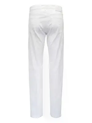 Marco Pescarolo Button-fly Stretch-cotton Trousers