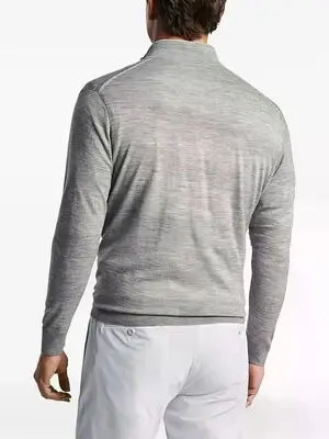 Peter Millar Half-zip Sweater - Grey