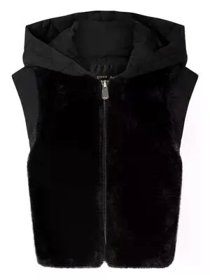 Pinko Hooded Faux-fur Jacket