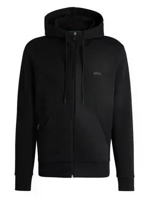 BOSS Zip-up Relaxed Fit Hoodie