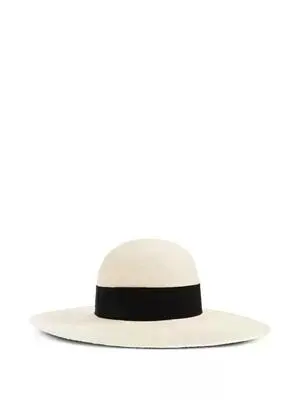 TOM FORD Wide-brim Straw Hat - Neutrals